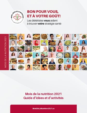 Dietitians of Canada - Le Mois de la nutrition 2021 - Guide d'idées et ...